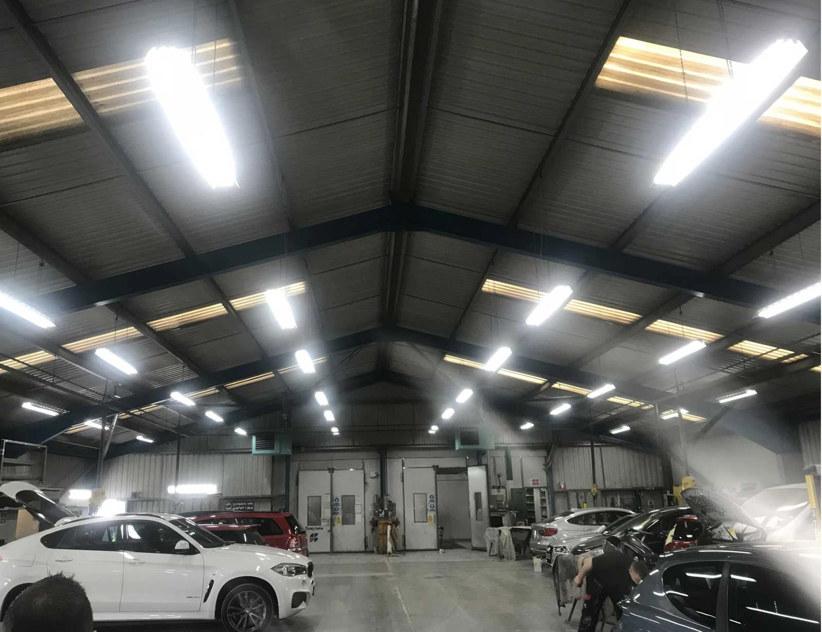Car Showroom LED Lighting Upgrade | Case Studies | CTE Electrical ...